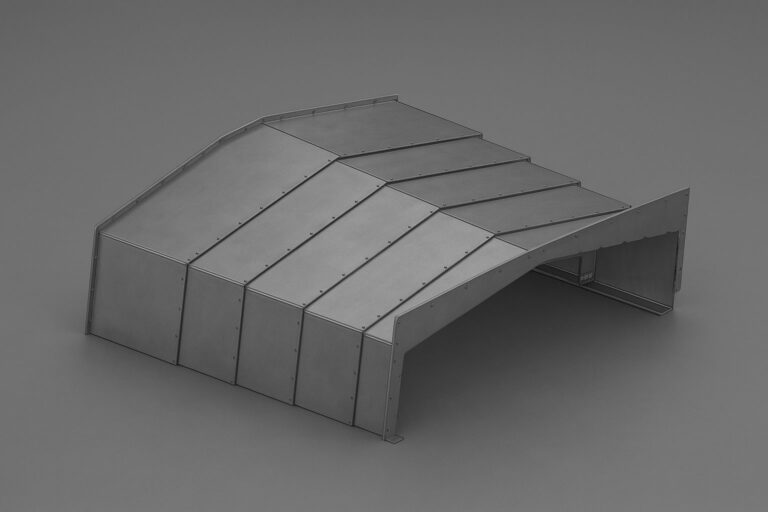 Telescopic steel covers